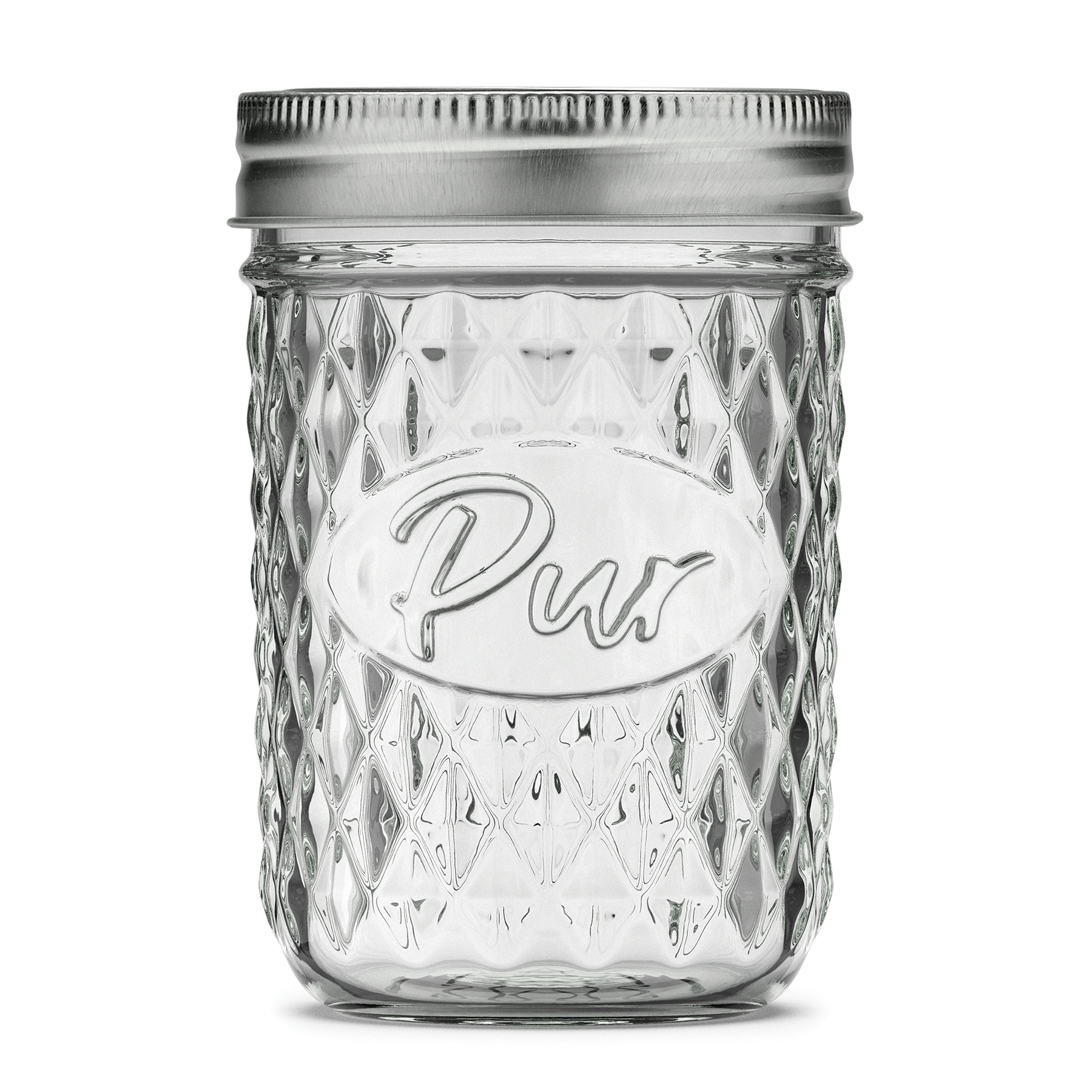 Glass jar wide mouth store